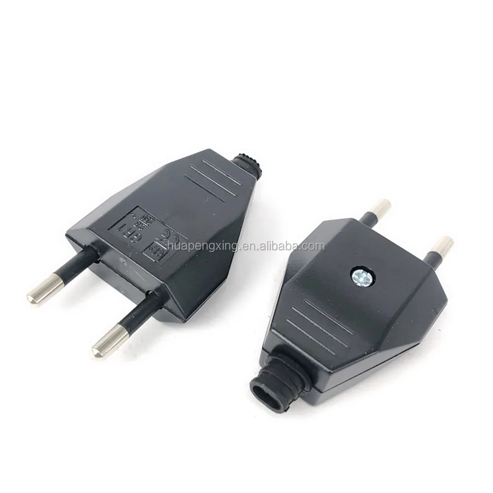 2Pin European EU Rewireable Power Plug| Alibaba.com