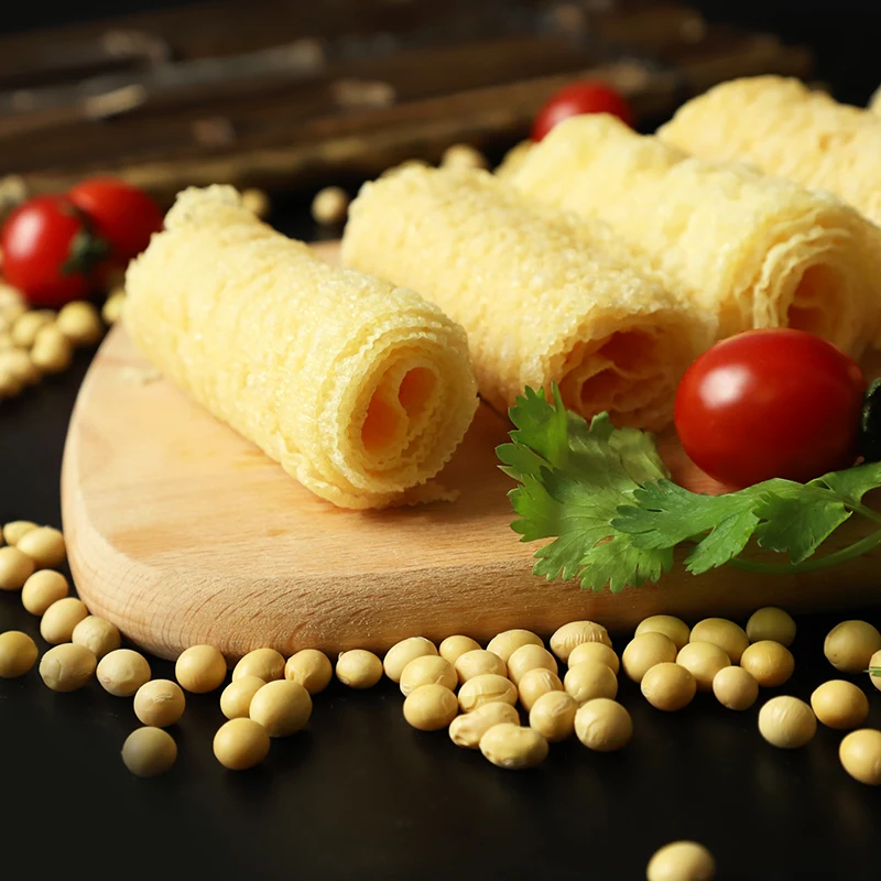 Bell Roll Hot Pot Ingredients Oily Bean Curd Special 10 Packs Fried Bean Curd Yuba - Buy Fried ...