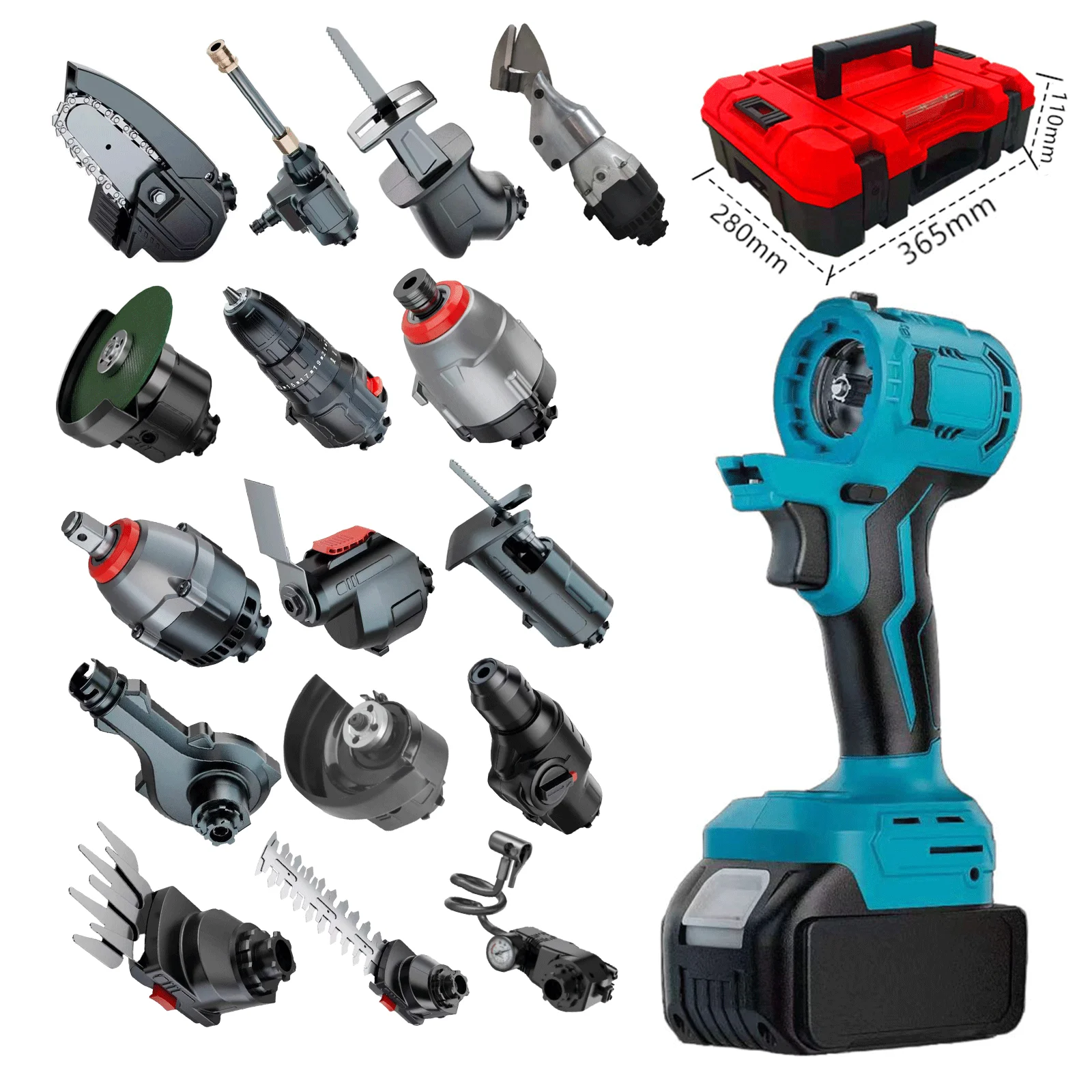 Customized Multi-Purpose Brushless Lithium Battery Power Tool Set