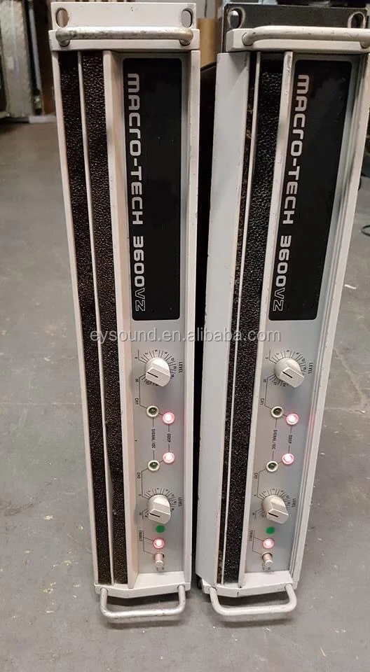 EYSOUNDPRO MA3600VZ Line Array Amplifier - 2000W Power