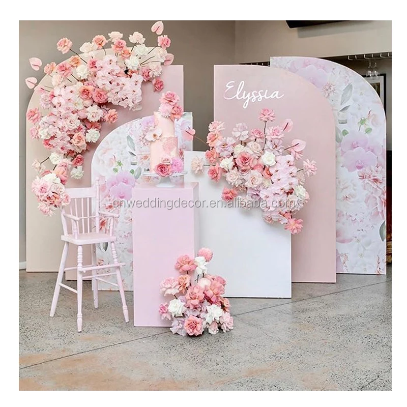 Lovely Design Wedding Acrylic Backdrops Door Shape Arch Backdrop - Buy ...