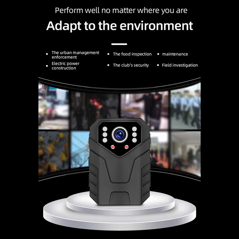 Personal Body Camera With Audio And Video Recording Wearable Camera ...