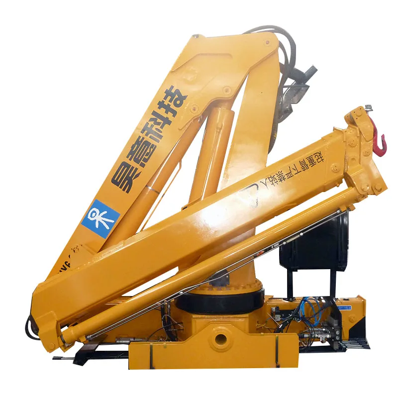 Knuckle Boom Wireless Remote Control 6 Tons Truck Crane