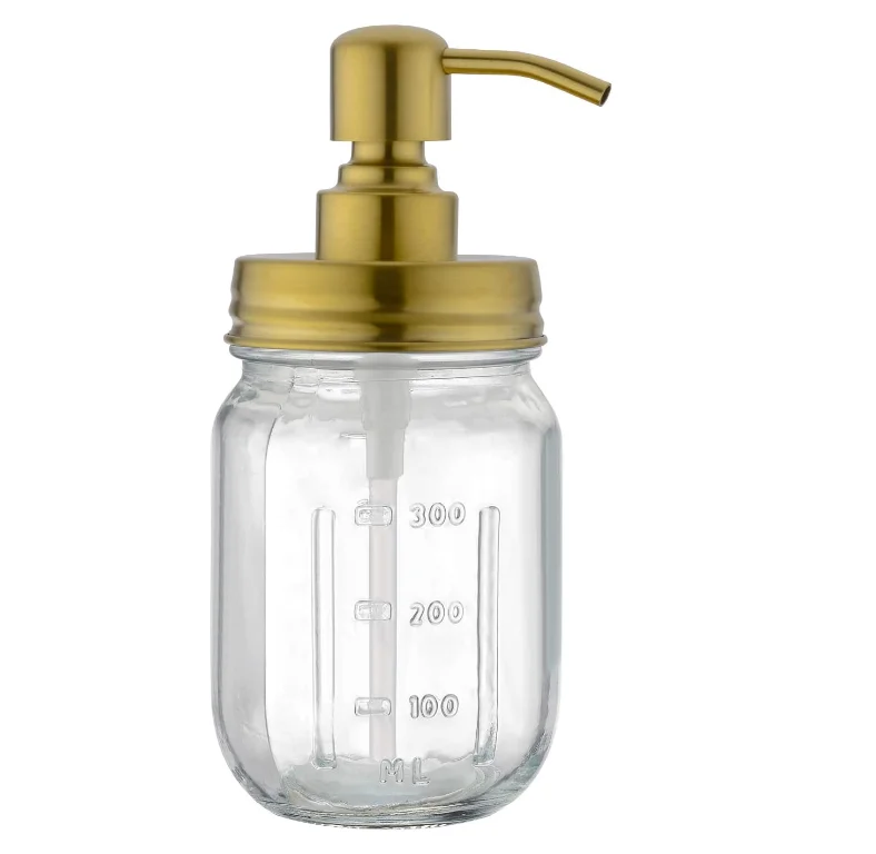 Home Hand Washer clear Glass Mason Jar With Metal Sprayer| Alibaba.com