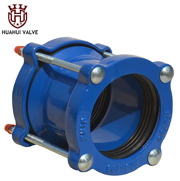 Blue Color Ductile Iron Wide Range Flexible Joint Universal Flexible Coupling - Buy Flexible ...