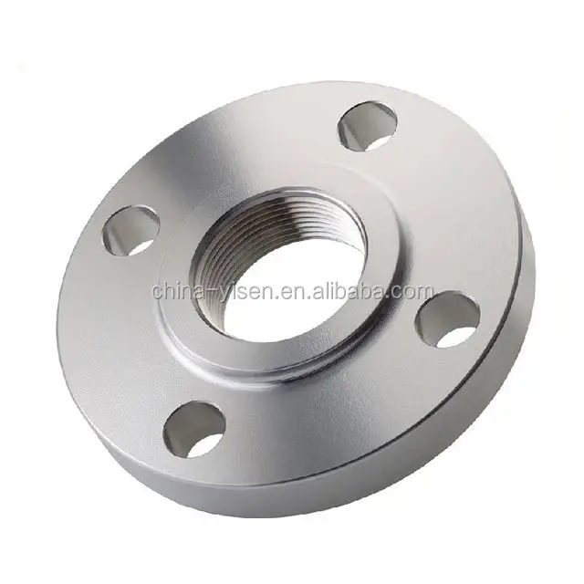 Flat Flanges DIN 24154 Laser Cutting Stainless Steel