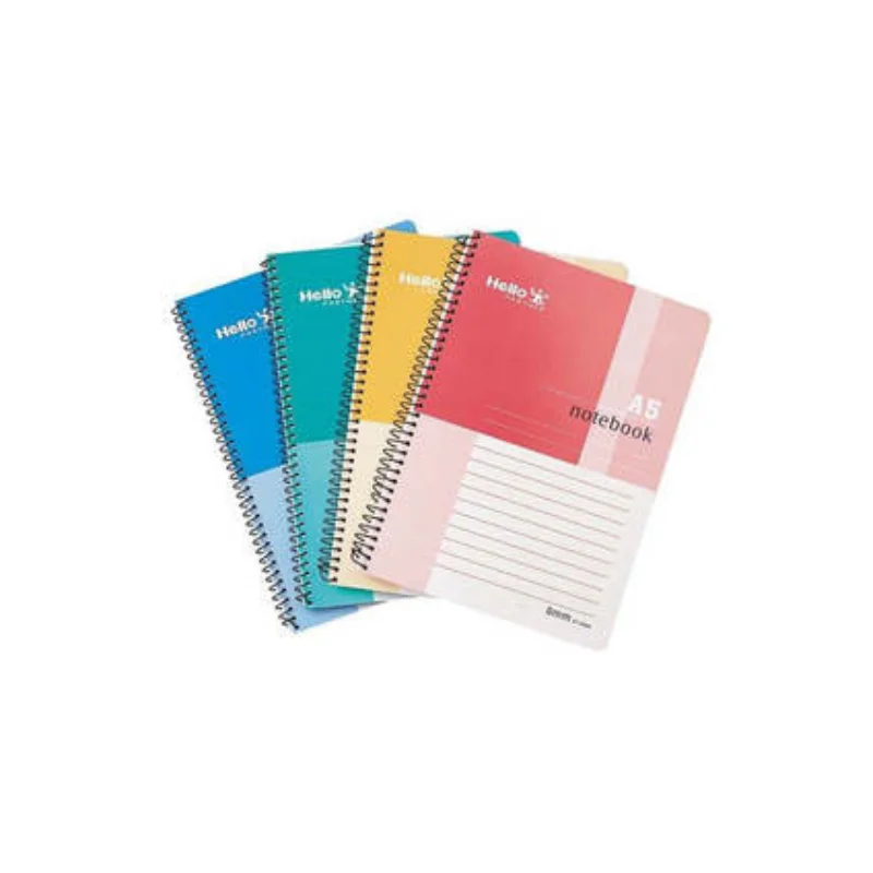 Customizable Spiral Bound School Notebook A5 and A3 Sizes with 40 Inner ...