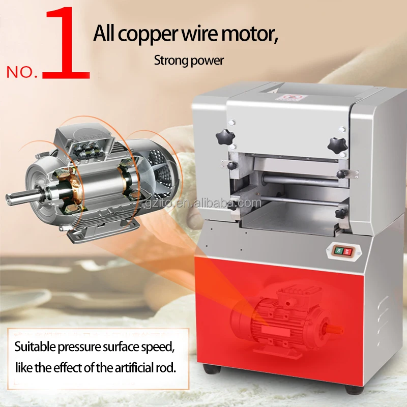 Industrial Dough Roller Sheeter Bakery Equipment Machinery Pizza Dough ...