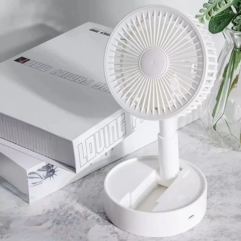Handheld Telescopic Mini Foldable Desktop Electric Fan - Buy Mini Fan ...