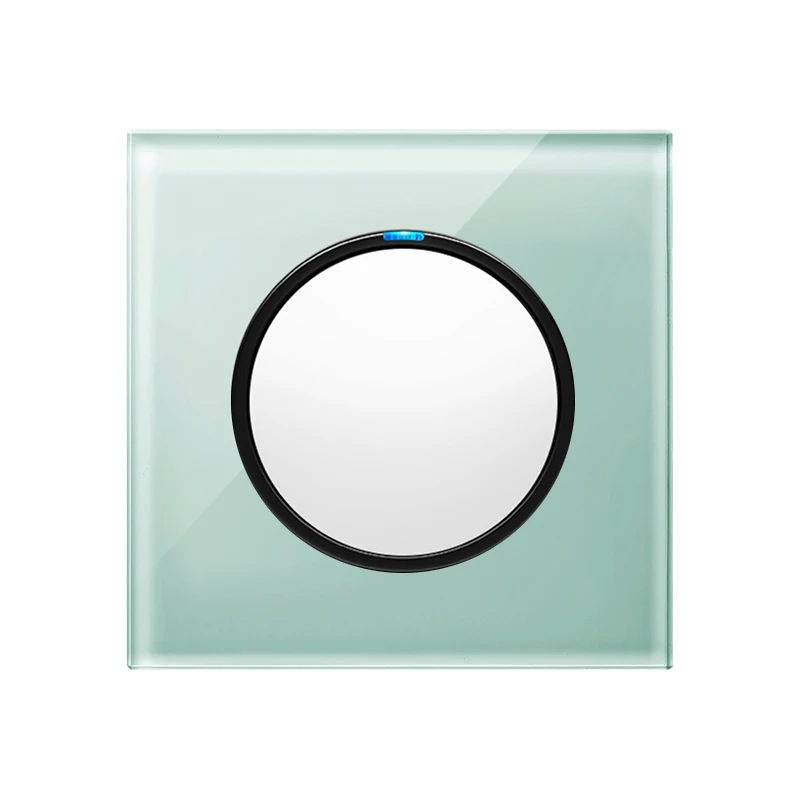Custom Electrical Light Tempered Glass Switches Panel