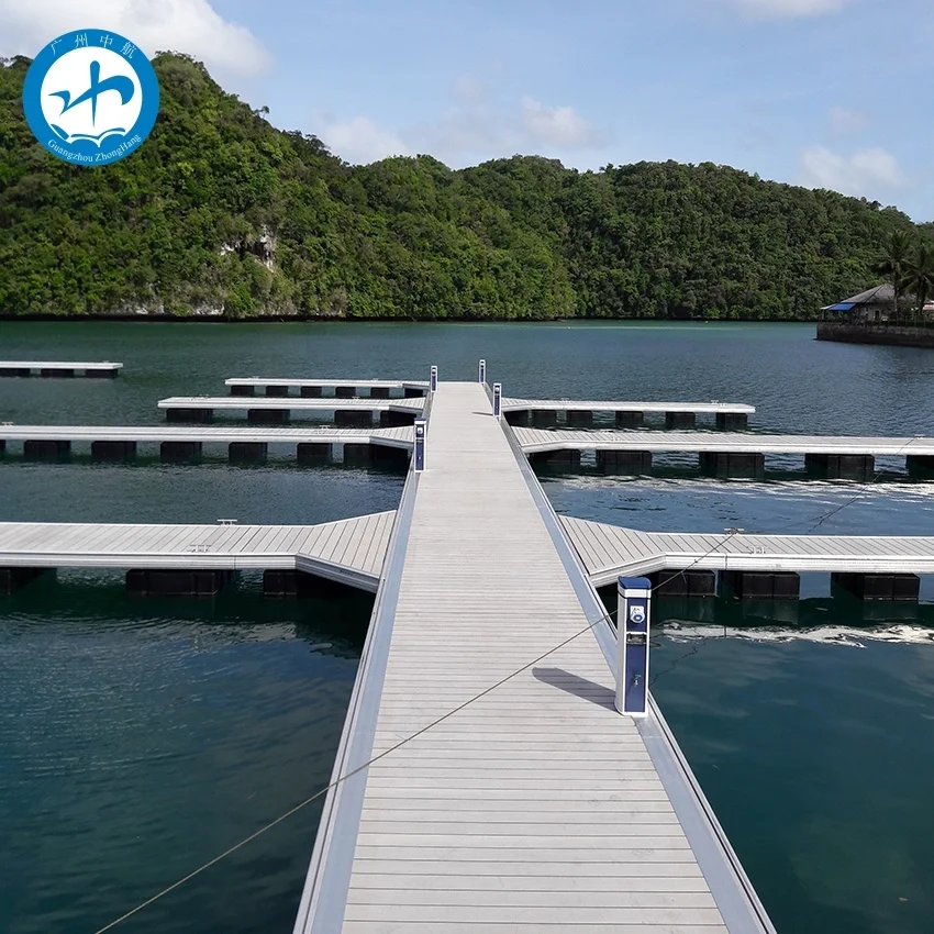 Marina PE Floating Dock - Modular Jetty for Aluminum Pontoon