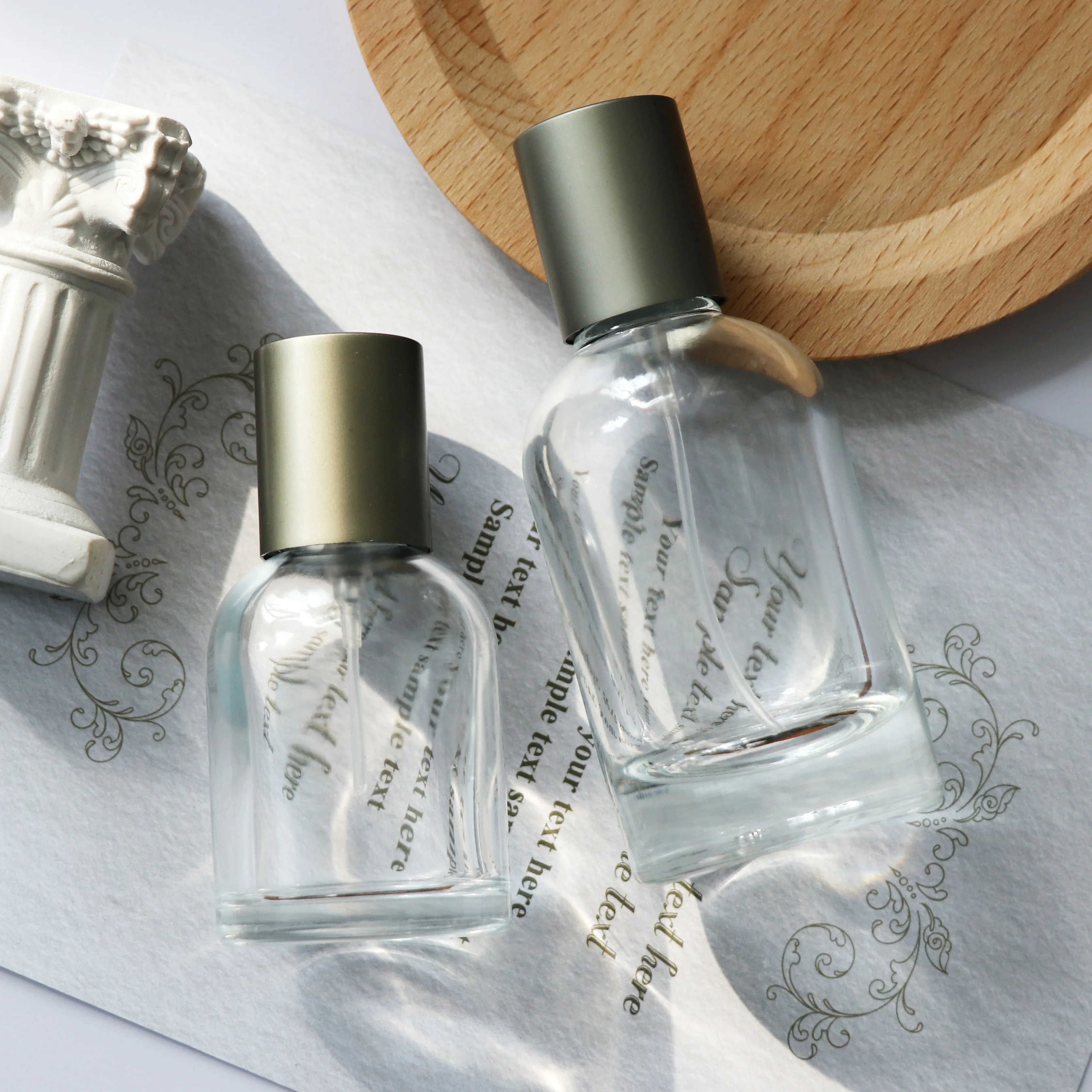 Hot Sale Labo Custom Label Perfume Bottles Round 30ml 50ml 100 Ml Glass ...