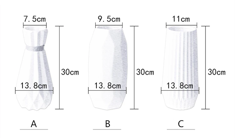 Modern Minimalist Ceramic Flower Vases for Home Decor