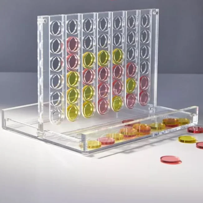 Customizable Connect 4 Game - Modern Luxury Entertaiment