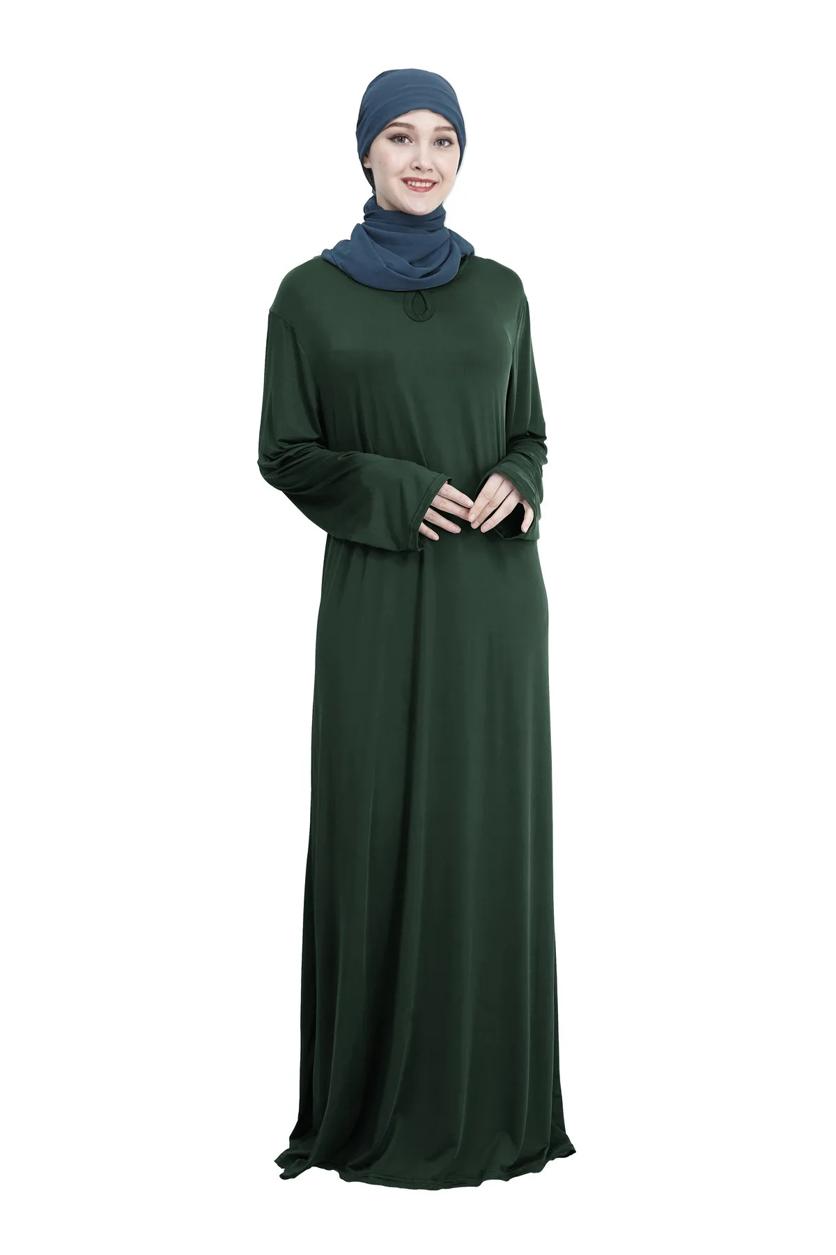 Islamic Clothing Dubai Abaya Muslim Women Long Dress Jilbab Kaftan Arab ...