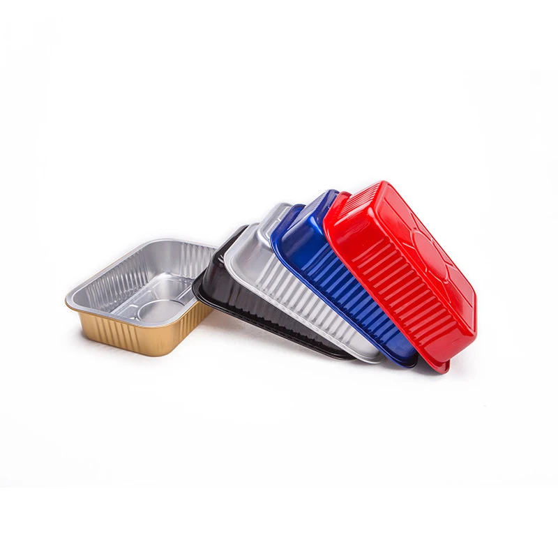 Colorful Takeaway Fast Food Packing - Eco-Friendly Containers