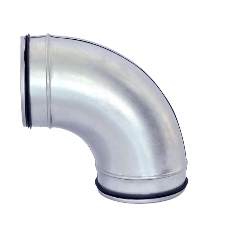 Hvac Galvanized Metal Ducting Spiral Ducting Fittings Pressed Stamped ...