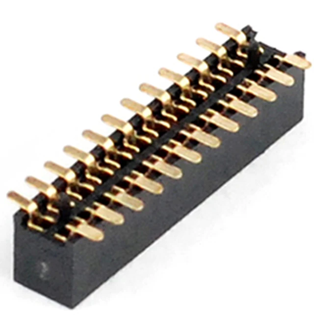 20p Smt Connectors Pin Header Two Rows Insulation Height=1.0/1.5/2.0mm ...