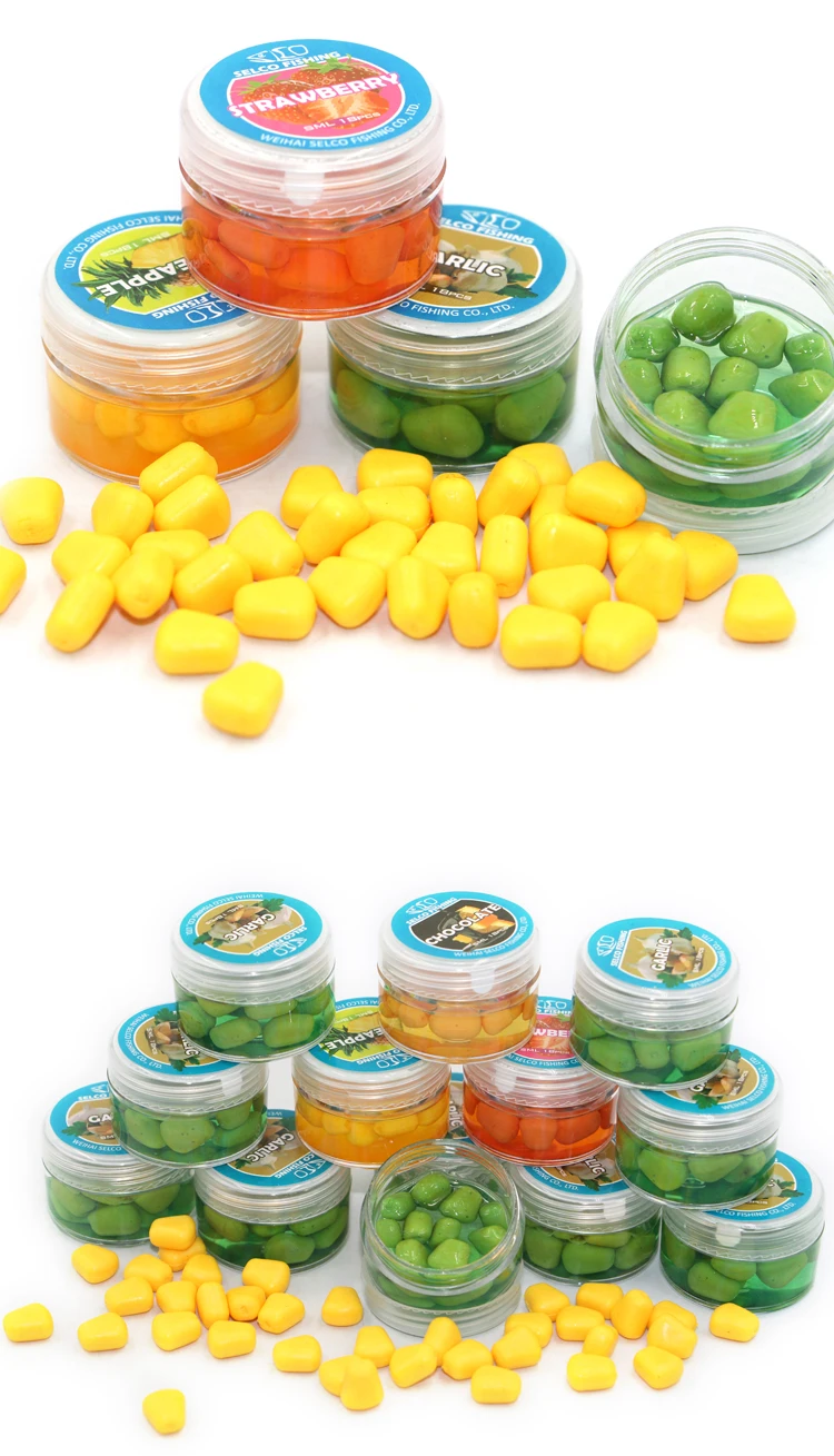 7 Flavors Carp Fishing Soft Bait Corn - Artificial Lure