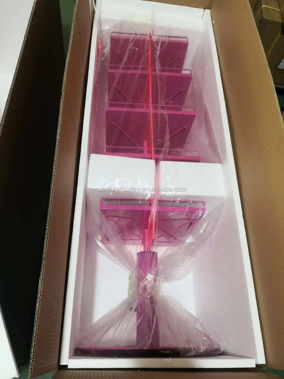 Custom Floor Rotating Hanging Shelf For Haribo Candy Rack Display ...