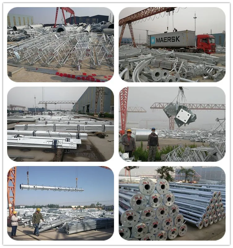 Self-supporting Angle Steel Truss Tower for Telecom