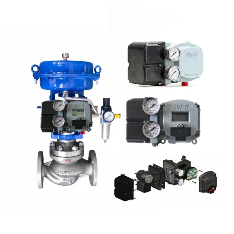 Masoneilan SVI II AP Digital Valve Positioner Diaphragm Valve 12400 ...