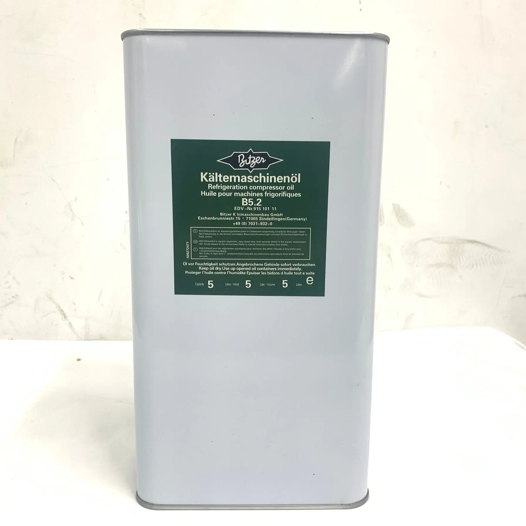 Bitzer Refrigeration Oil Bse170 B320sh B5.2 Bse32 Bse55 Compressor ...