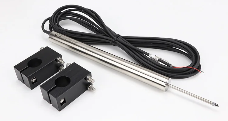 50mm 4-20ma Dc Rebound Lvdt Sensor Displacement Transducer With Digital Indicator - Buy ...