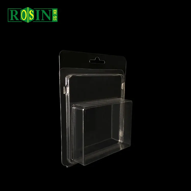 Customized Clamshell Slide Card Plastic Blister Packaging