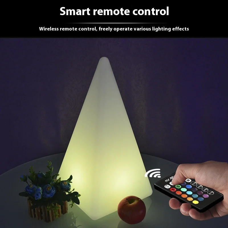 Great Pyramid LED Color-Changing Stamp Light for Outdoor Shopping Mall ...