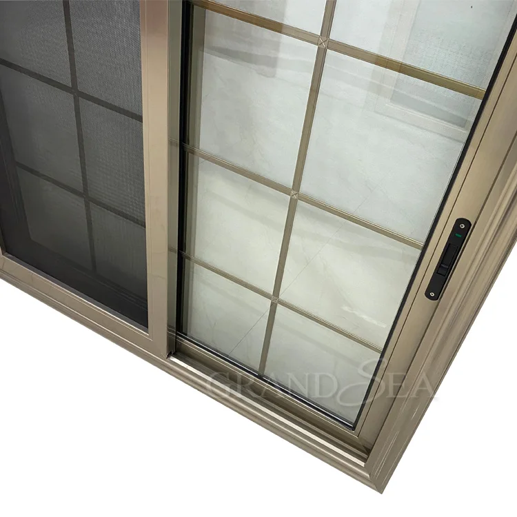 Champagne Color Sliding Window Design Philippines - Buy Window Design ...
