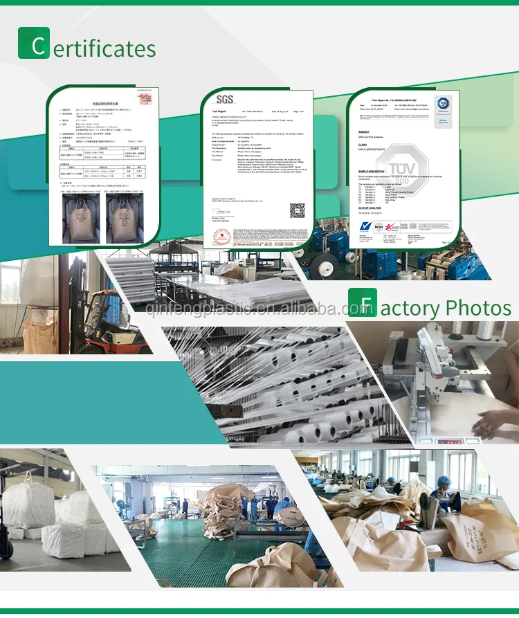 1m3 Bag Ventilated Plastic Containers for Firewood Packaging