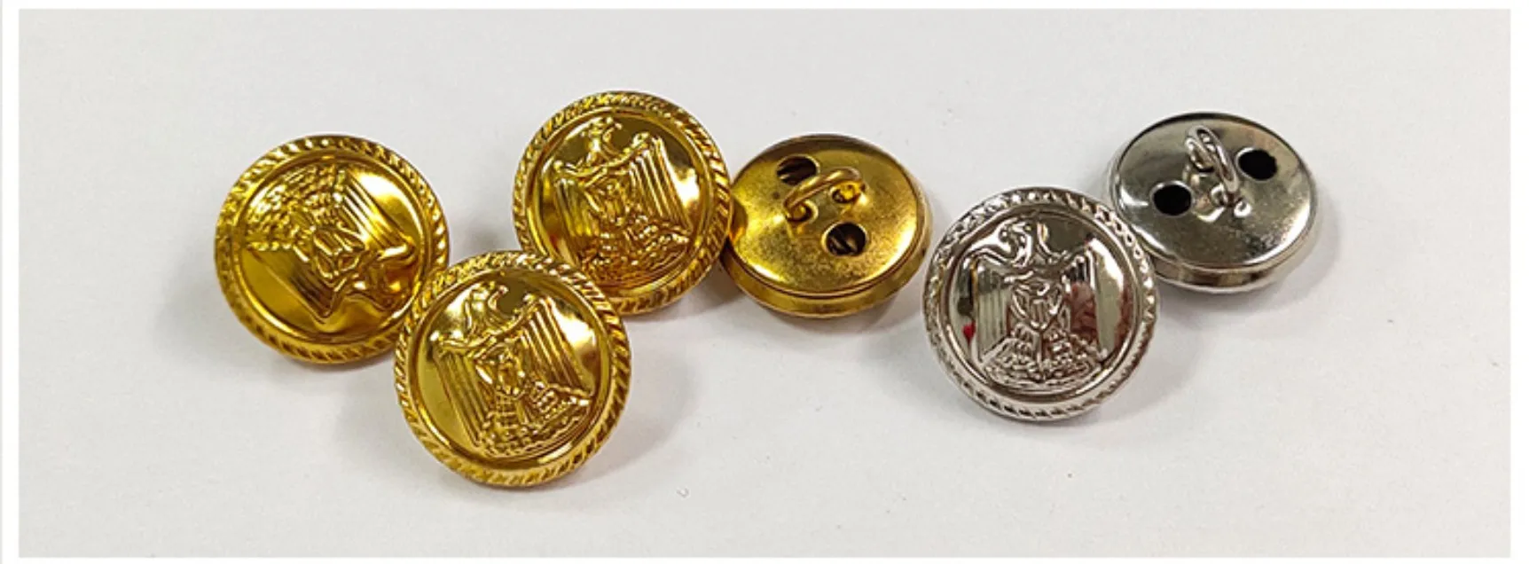 Customize Metal Uniform Buttons for Garment Accessories
