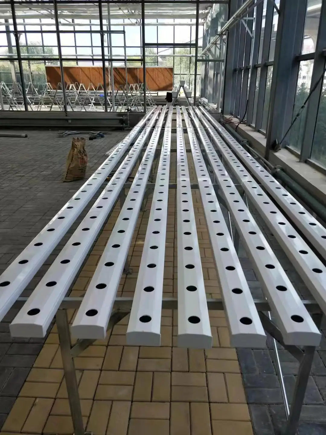 PVC Hydroponics Pipe NFT Channel - Easy Install & Customize