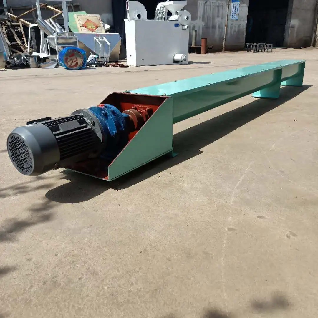 Spiral Trough U-shape Type Automatic Small Flexible Grain Screw ...