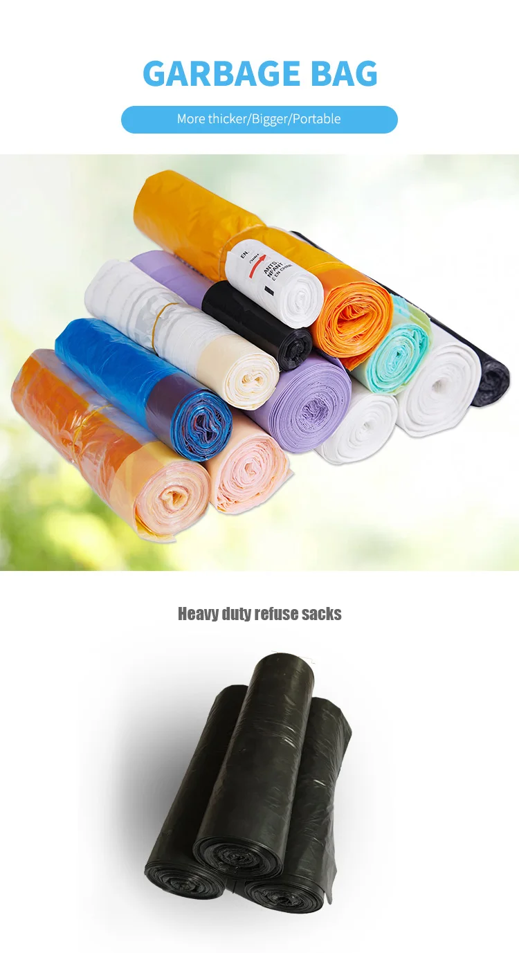 Biodegradable Roll Manufacturers - Custom Black Plastic Bags