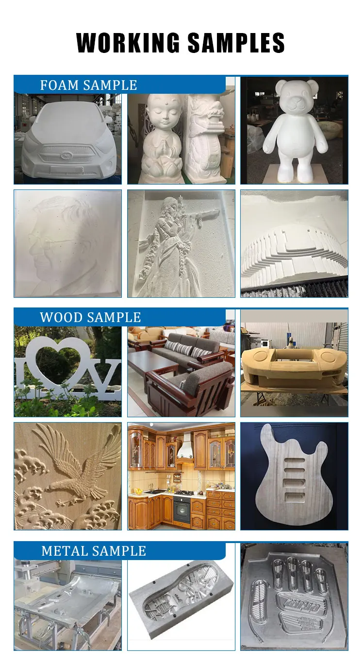 1325 Large Scale Esp Foam Styrofoam Sculpting Cnc Router Wood Foam Cnc ...