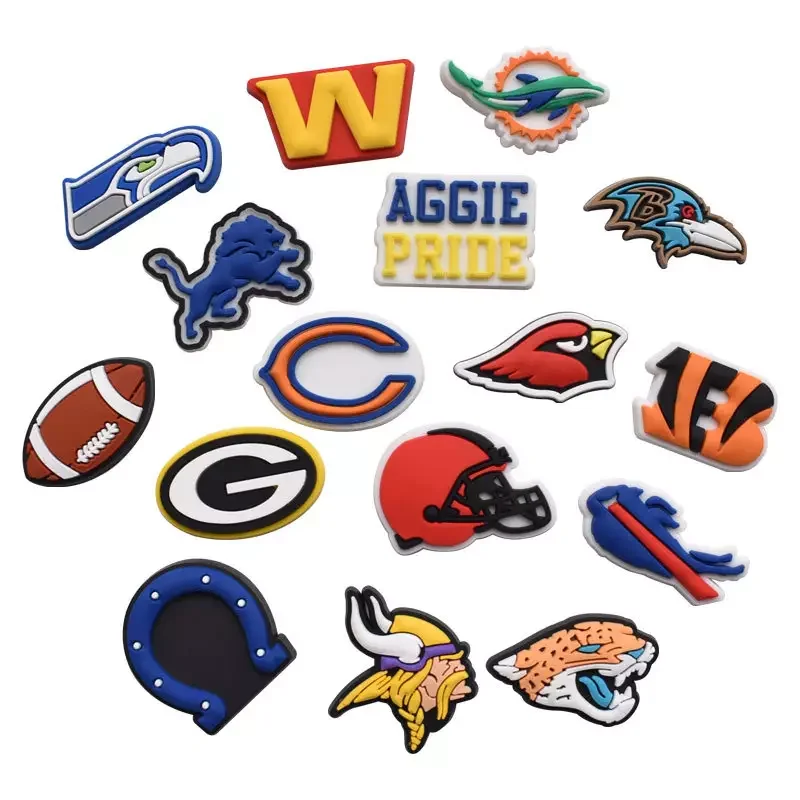 Wholesale Nfl Sports Team Shoe Charm Hot Classic Basketball Croc Charms ...