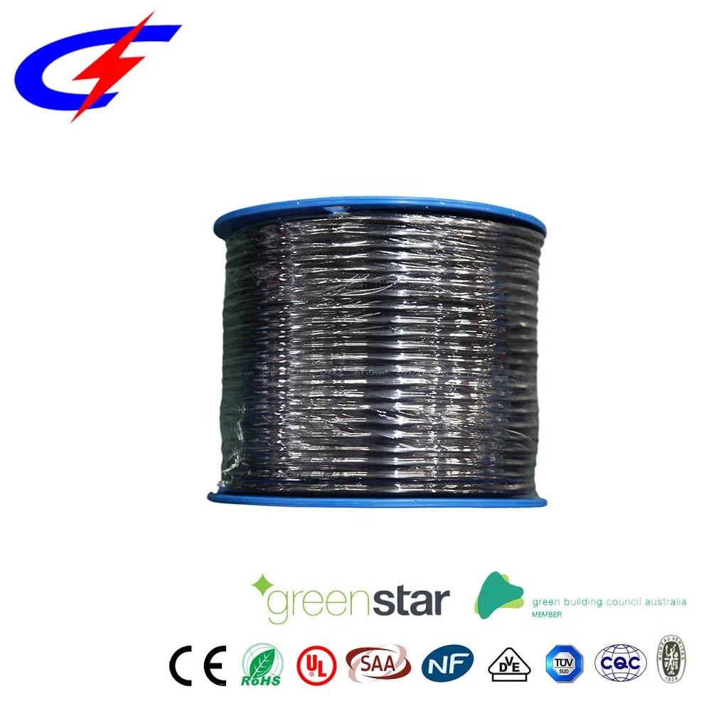 High Quality Solar Cable 6mm H1z2z2-k Lszh Uv Resistant Power Cables ...