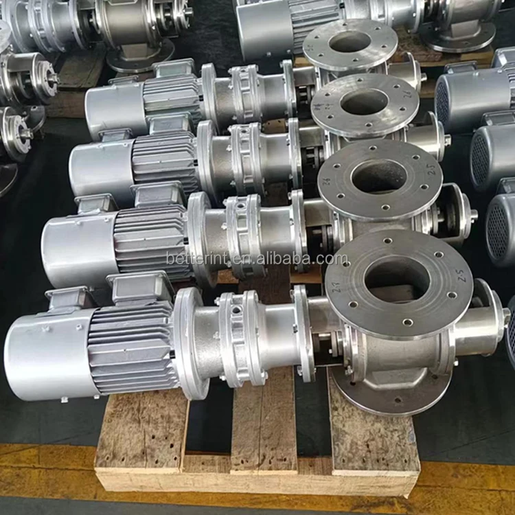 DN200 Rotary Valve with Stainless Steel Explosion-Proof Motor