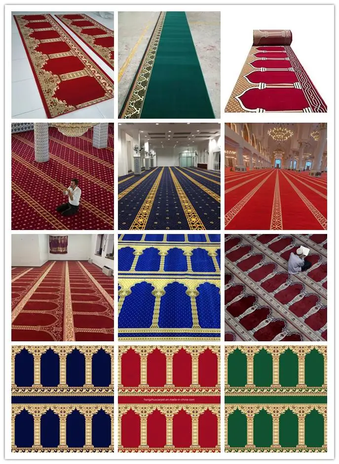 Masjid Roll Red Mosque Carpet - Durable & Stylish