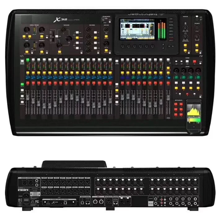 X32 40 Channel 25 Bus Digital Mixing Console - Stereo Audio Mixer
