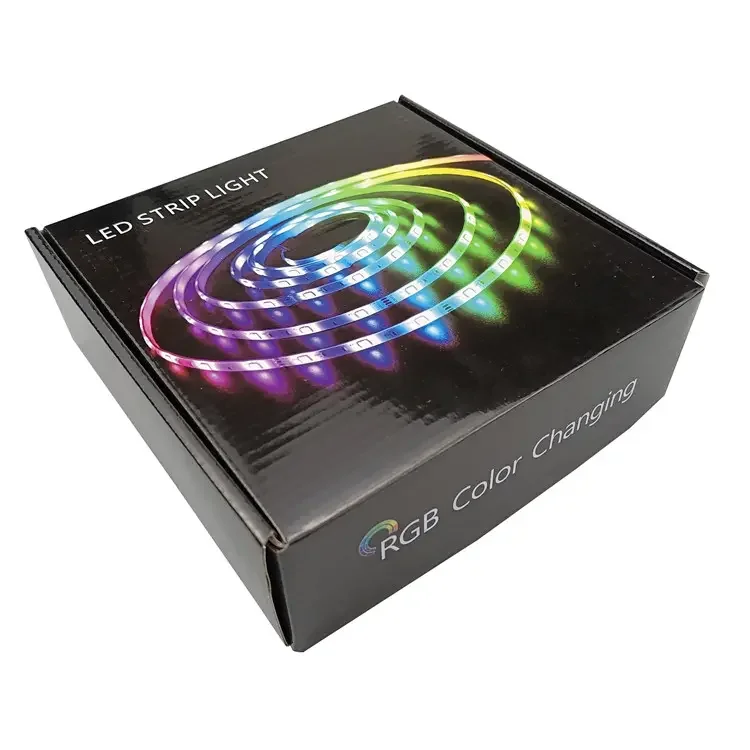 Beautiful 5050 Rgb 5m Neon Light Set 24 Keys 5a Controller 12w/m Ip20 ...