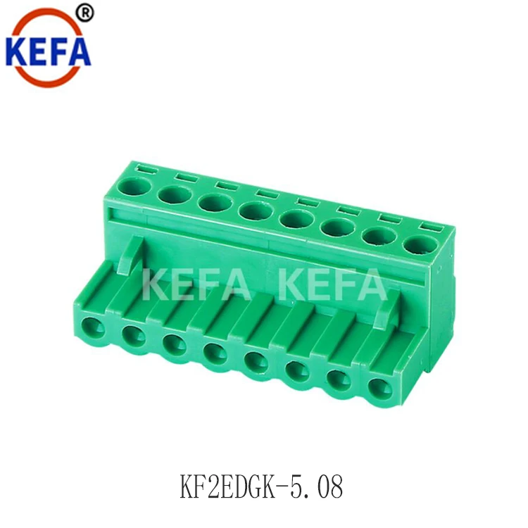 Kf2edgk-5.08 Plug Terminal Block Kefa Brand - Buy Plug Terminal Block ...