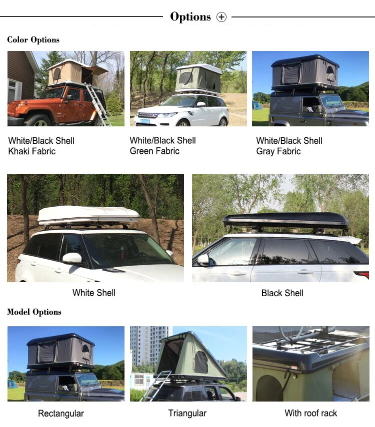 Folding Trailer Car Tent Camper Shell Truck Roof Top Tent Luxury ...