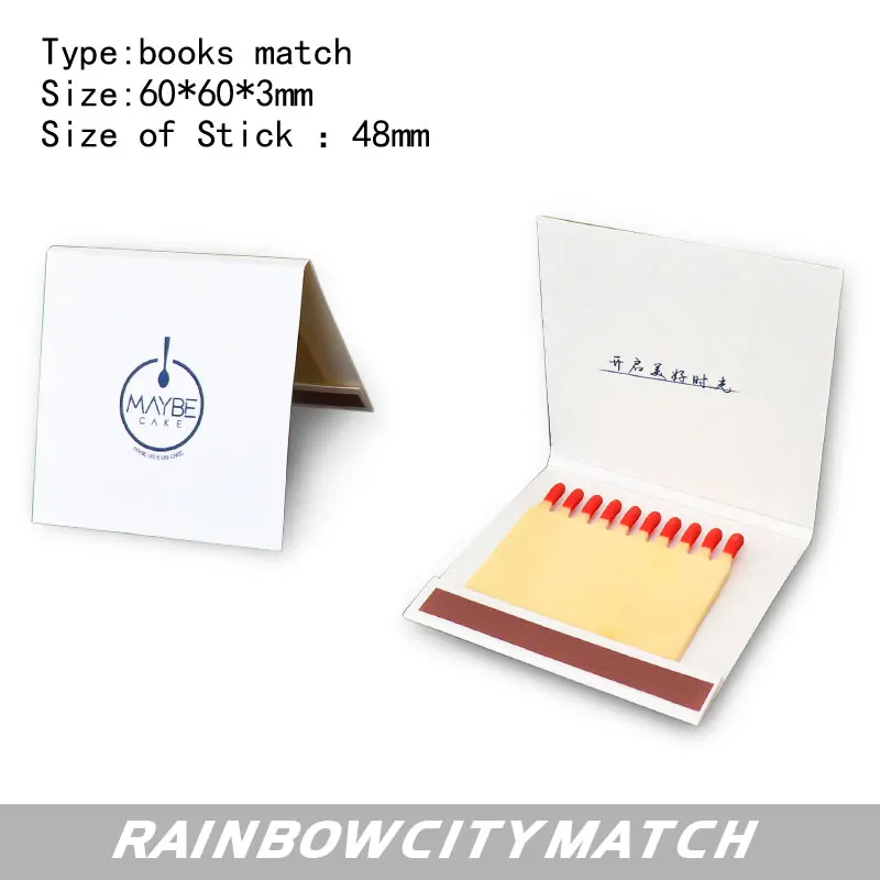 Custom Sticks Long Safety Matchbook Luxury Household Custom Matchbooks ...