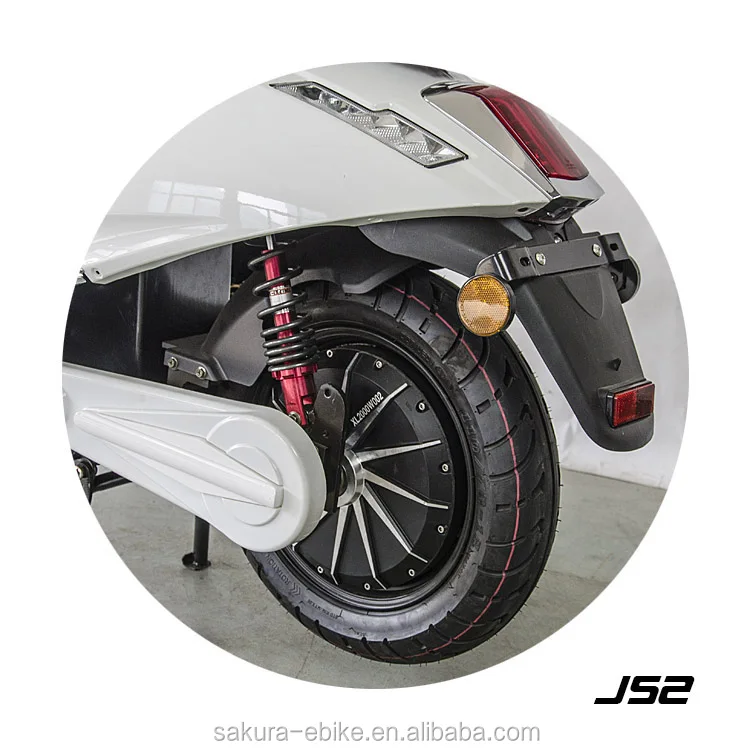 3000W Two-Wheel Electric Scooter JS2B with 72v Lithium Battery