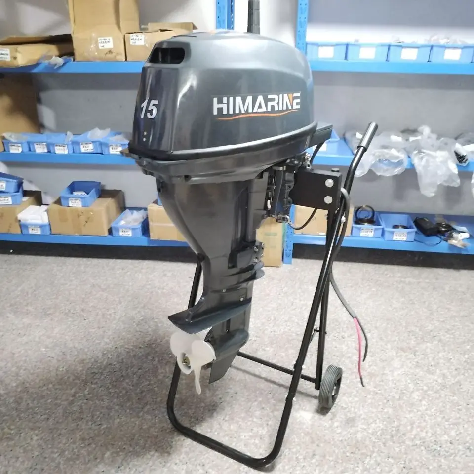 Short Shaft or Long Shaft Outboard Motor - 15HP 4 Stroke