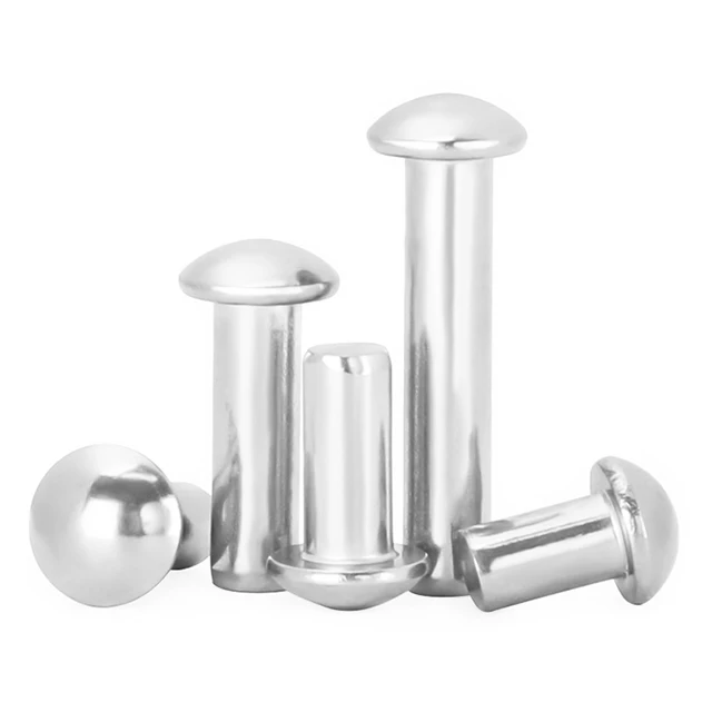 Din124 Zinc Plated Custom Length Size Inch Metric Aluminum Brass Steel ...