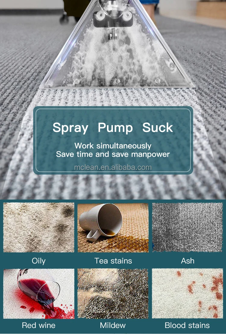 Cp-9s Truck Mount Wet Dry Instant Carpet Dry Low Foam Steam Cleaning ...